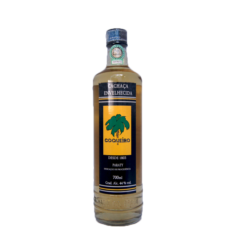 Cachaça Coqueiro Envelhecida 700 ml – Galeria da Cachaça